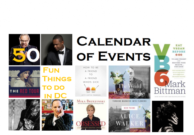 Calendar of Events – 50 Fun Things to Do in DC – May 2013 – The DC ...
